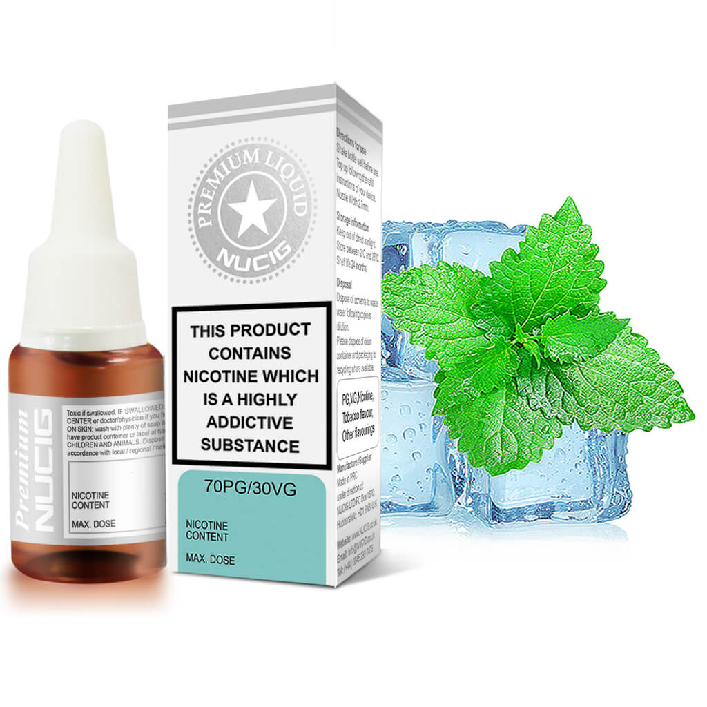 Bb E Liquid Menthol Ice Flavour Nucig
