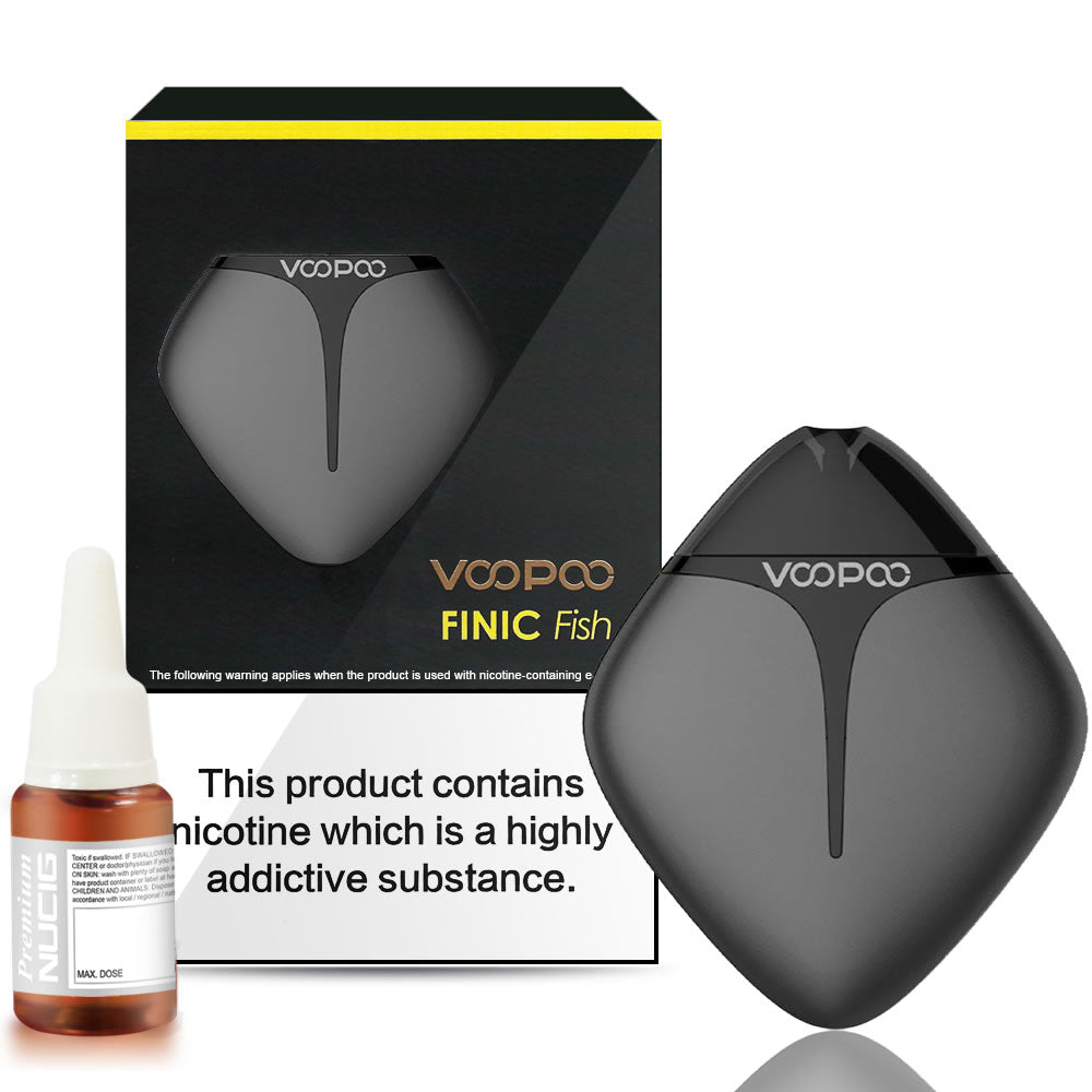 Voopoo Finic Fish - GREY | NUCIG